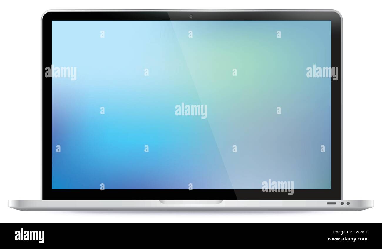 Laptop Vector Illustration Stock Vector Image & Art - Alamy