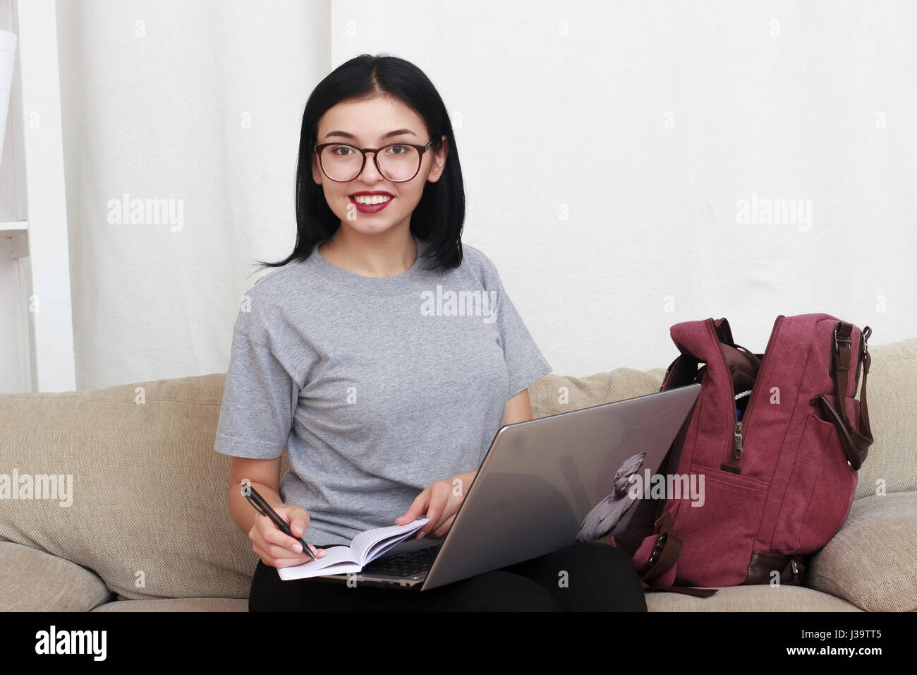 Girl handwriting hi-res stock photography and images - Alamy