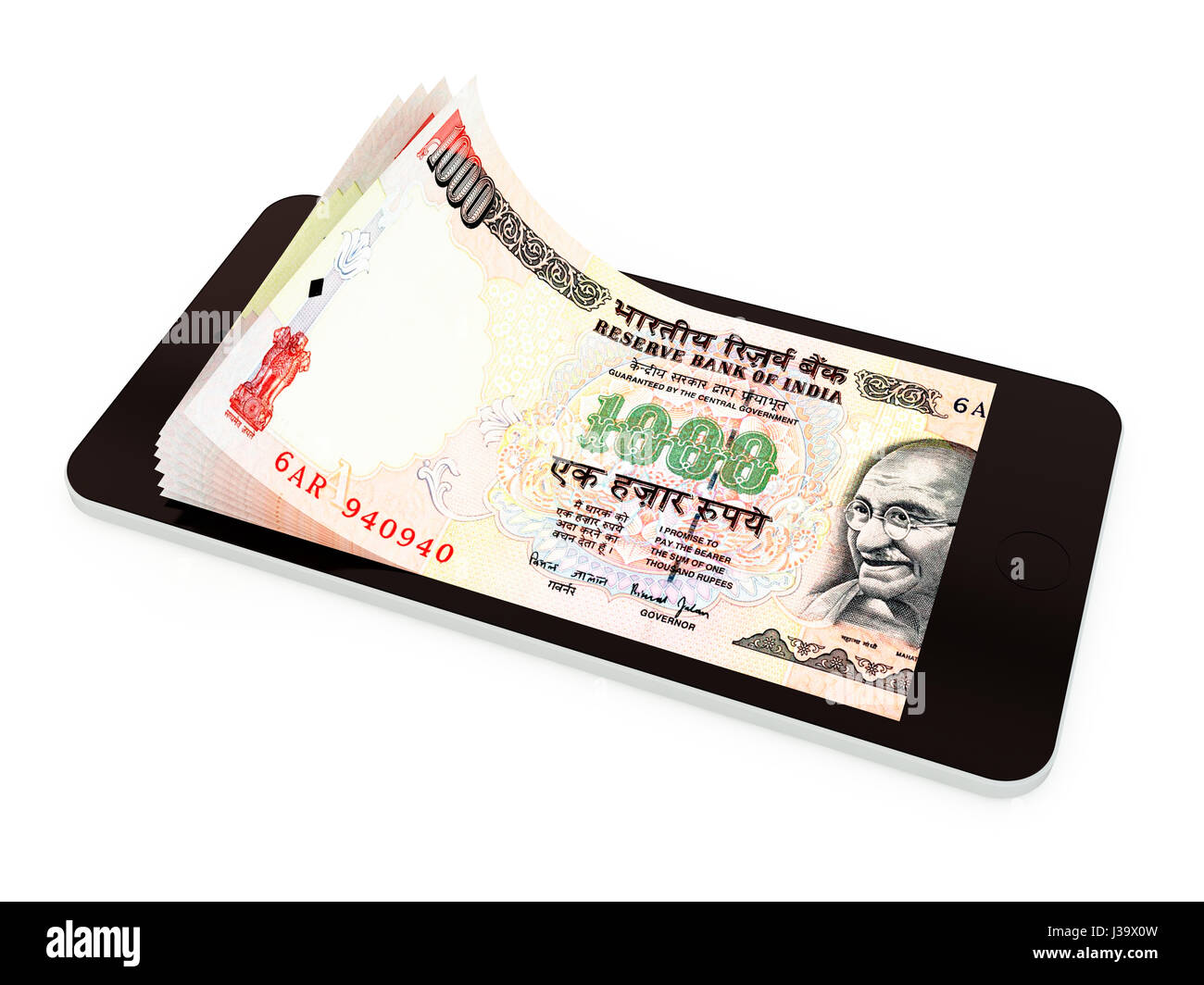 Indian money transfer hi-res stock photography and images - Alamy