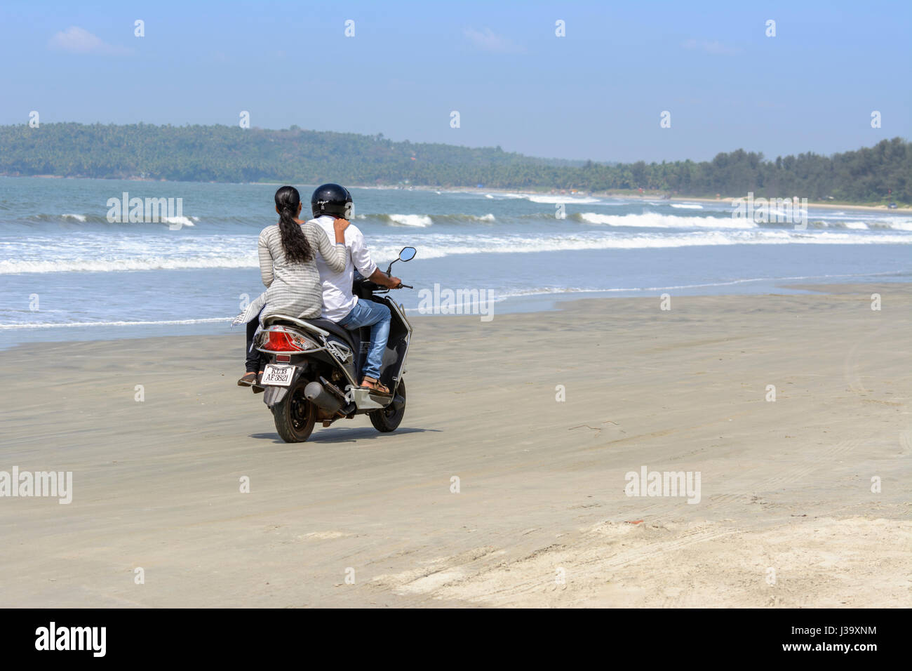 Drive in beach kannur hi-res stock photography and images - Alamy