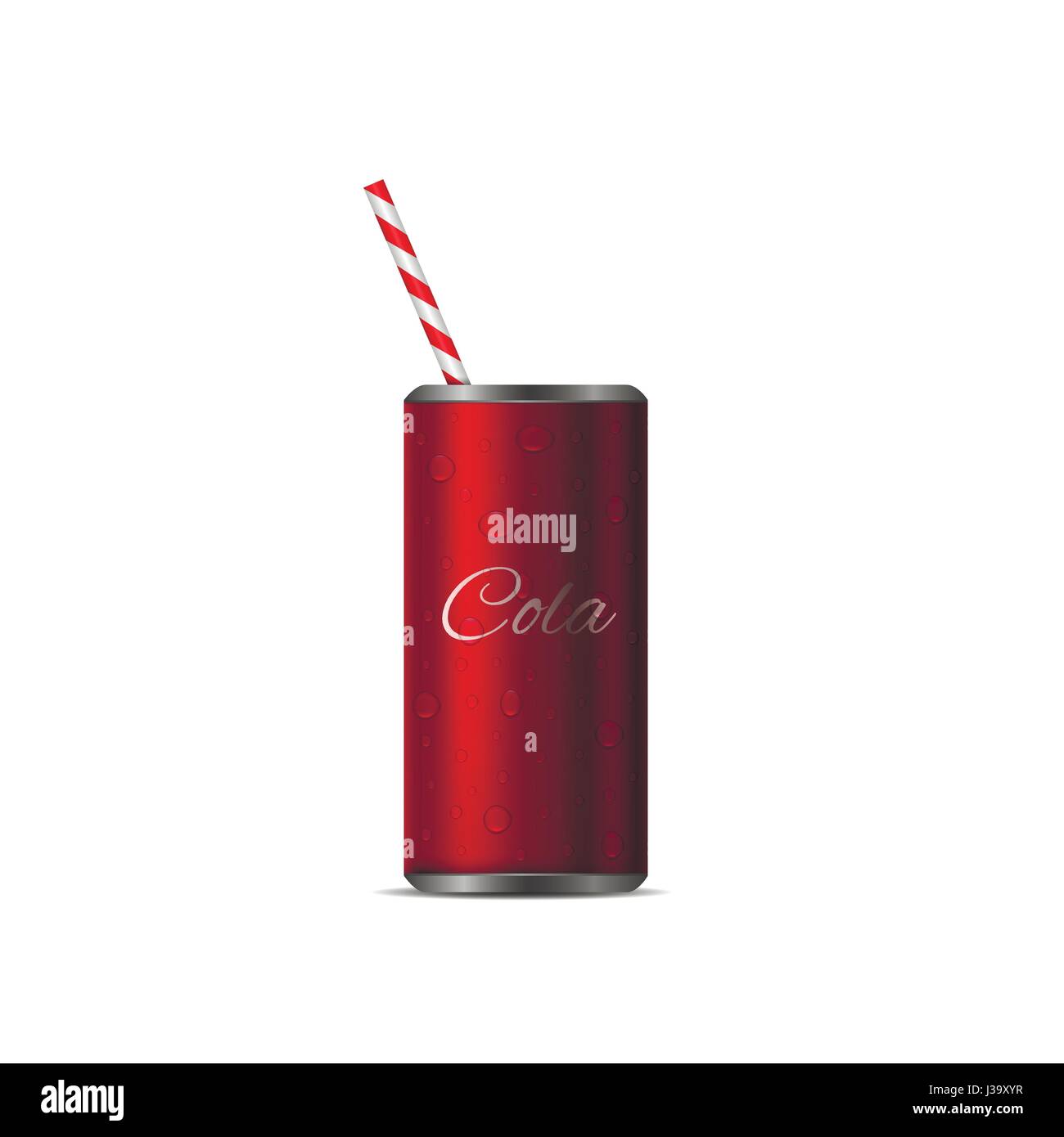Realistic Cola Can Stock Vector Image & Art - Alamy