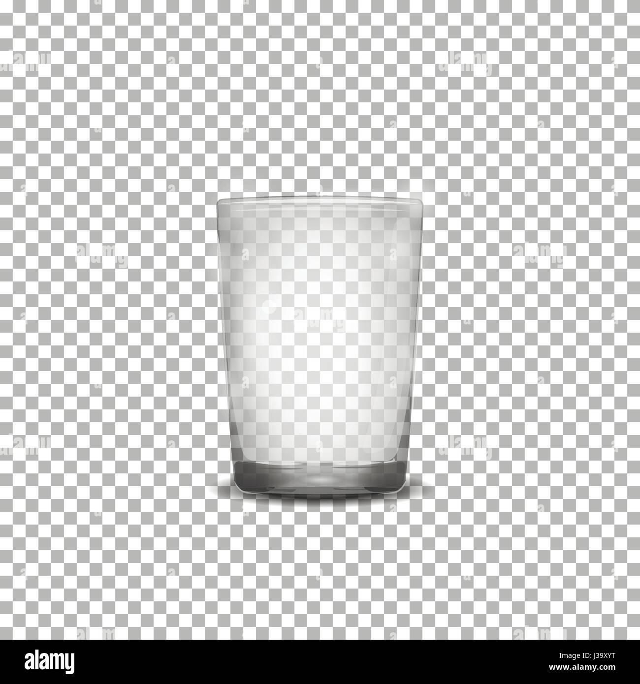 Realistic glass cup Stock Vector Image & Art - Alamy