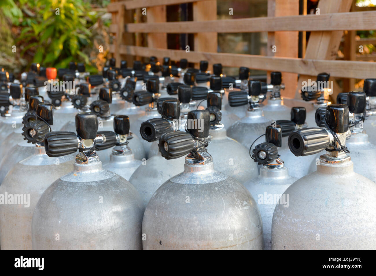 Cylinder filling station hi-res stock photography and images - Alamy