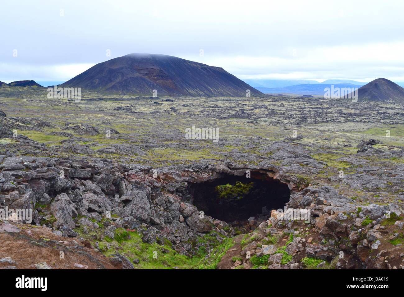 Into the Volcano Stock Photo - Alamy
