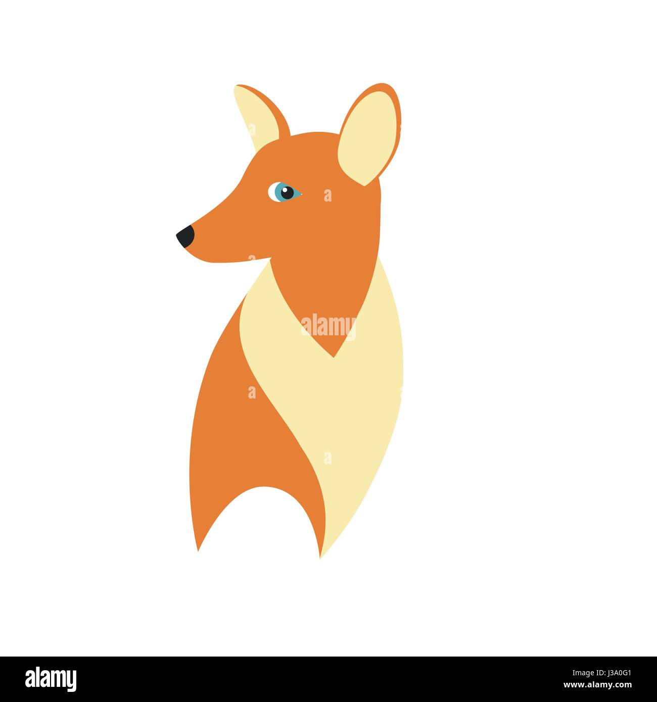Sly Fox vector illustration Stock Vector Image & Art - Alamy