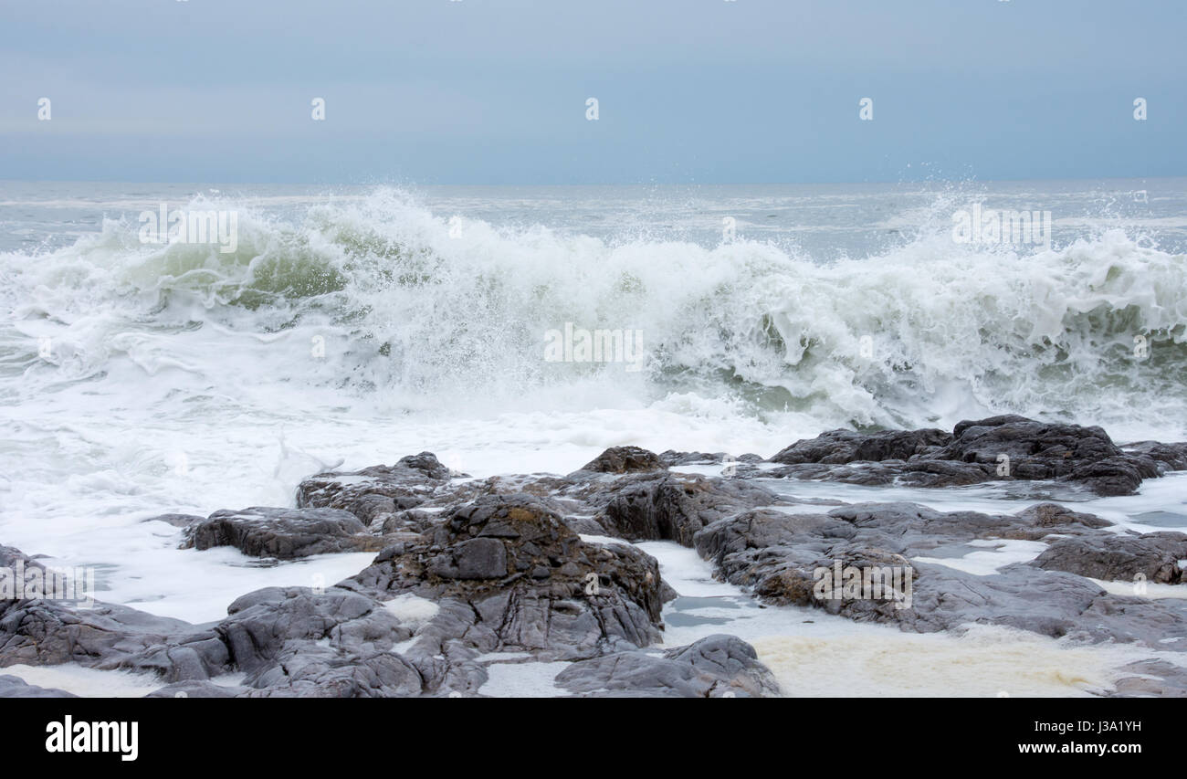 High tidal waves hi-res stock photography and images - Alamy
