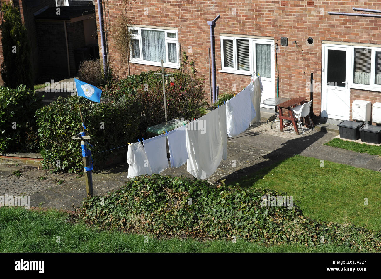 Communal washing lines hi-res stock photography and images - Alamy