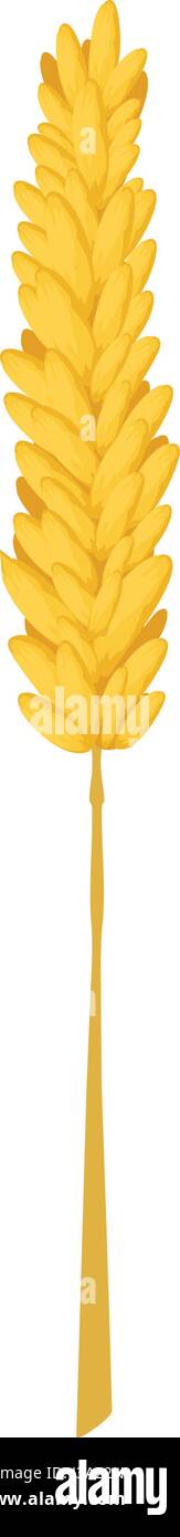 Rice stalk icon, cartoon style Stock Vector Image & Art - Alamy