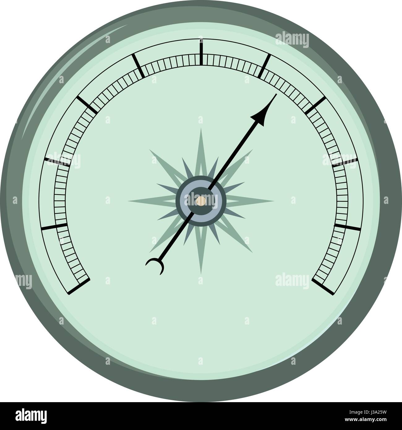 Aneroid Barometer Drawing