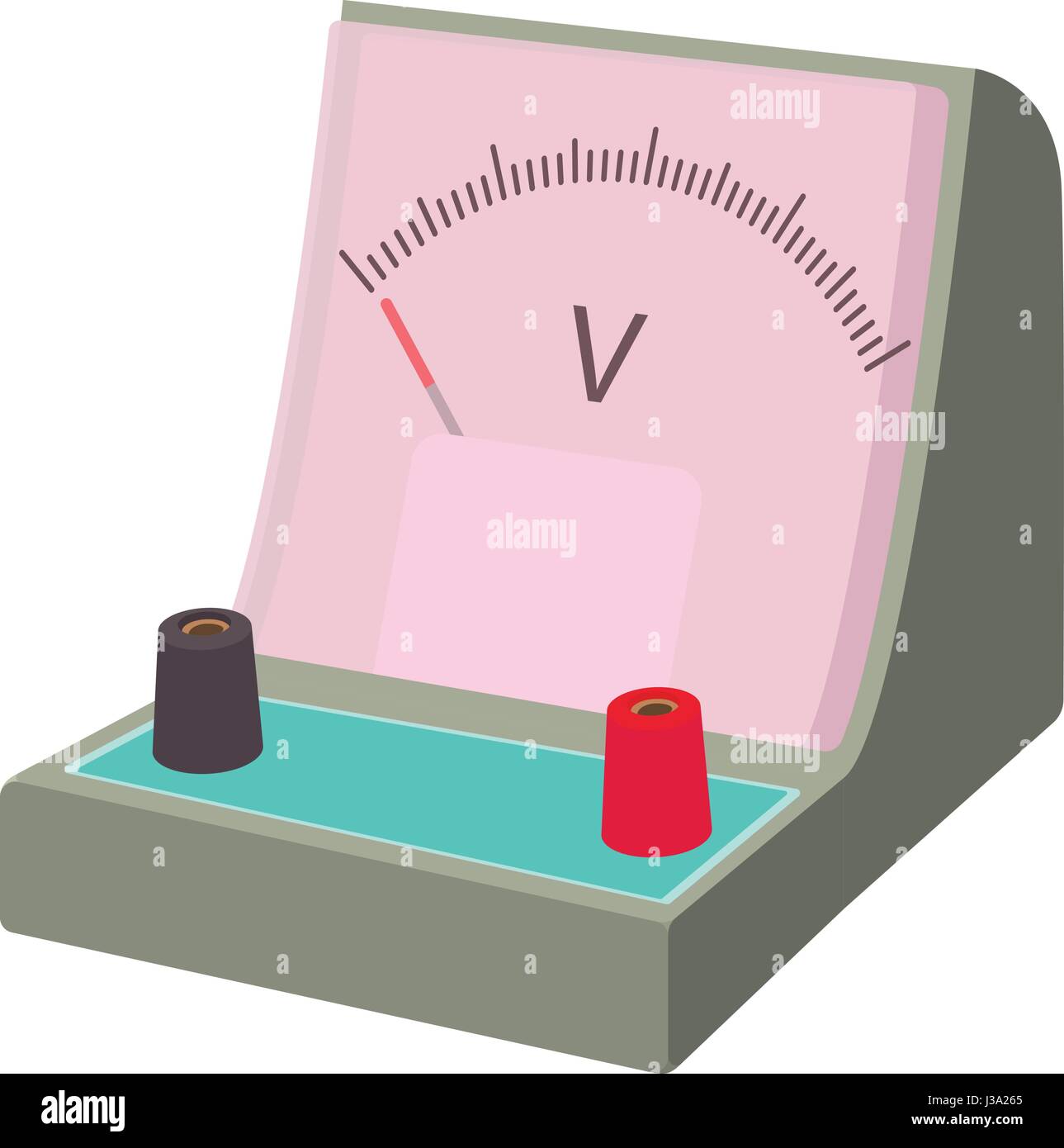 Voltmeter icon, cartoon style Stock Vector Image & Art - Alamy