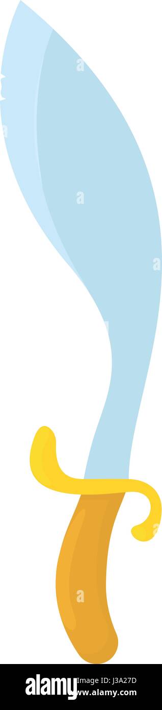 Short curved sword icon, cartoon style Stock Vector Image & Art - Alamy