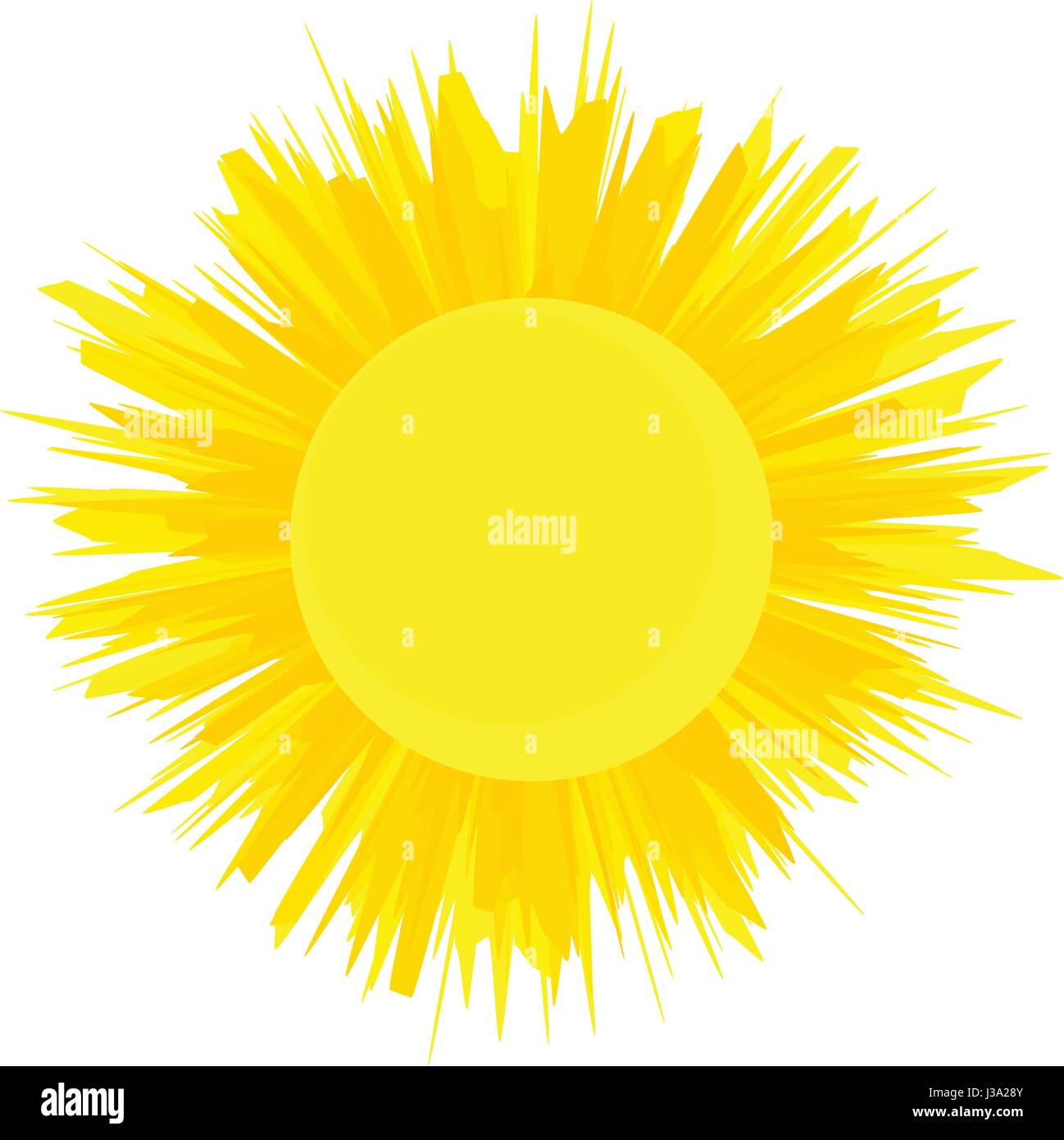 The sun is shining icon, cartoon style Stock Vector Image & Art - Alamy