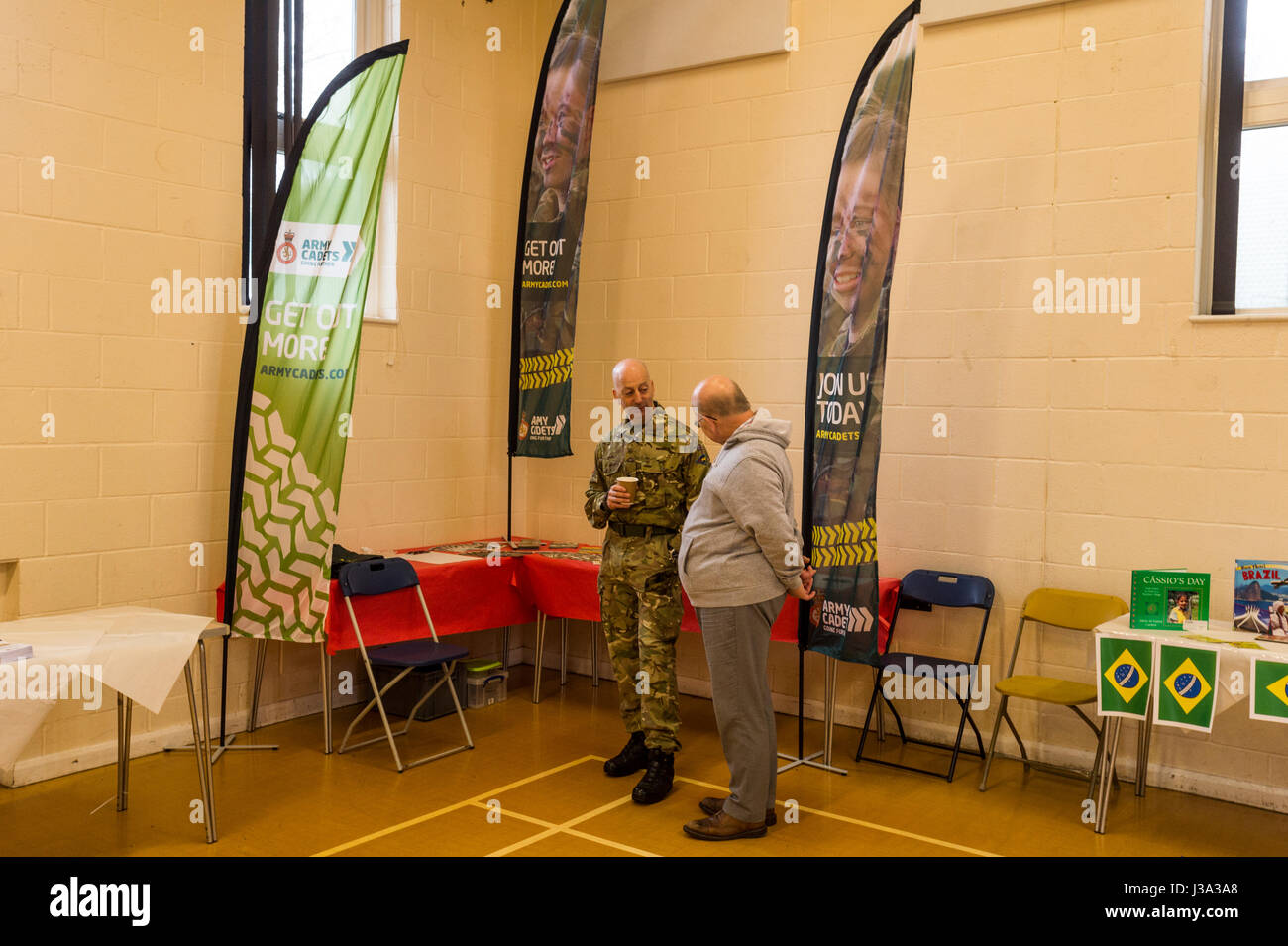 Event inaugurating a new facility at the local community centre, Coley ...