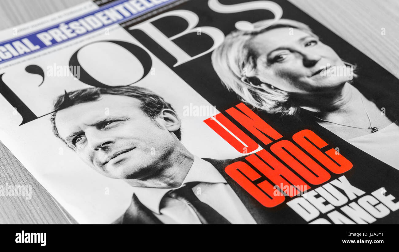 French magazines covers hi-res stock photography and images - Alamy