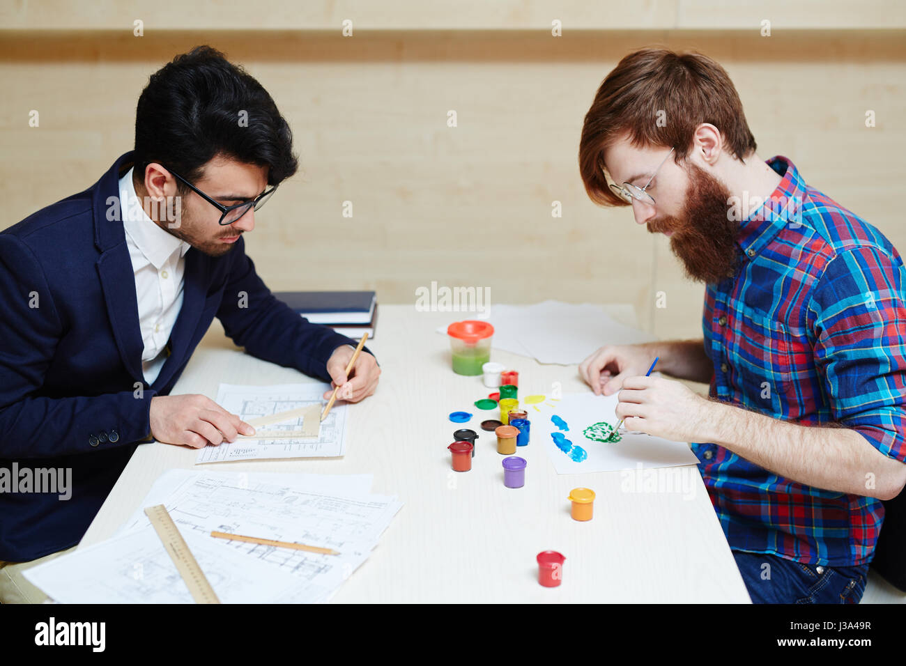 Are you Right-brained or Left-brained Stock Photo - Alamy