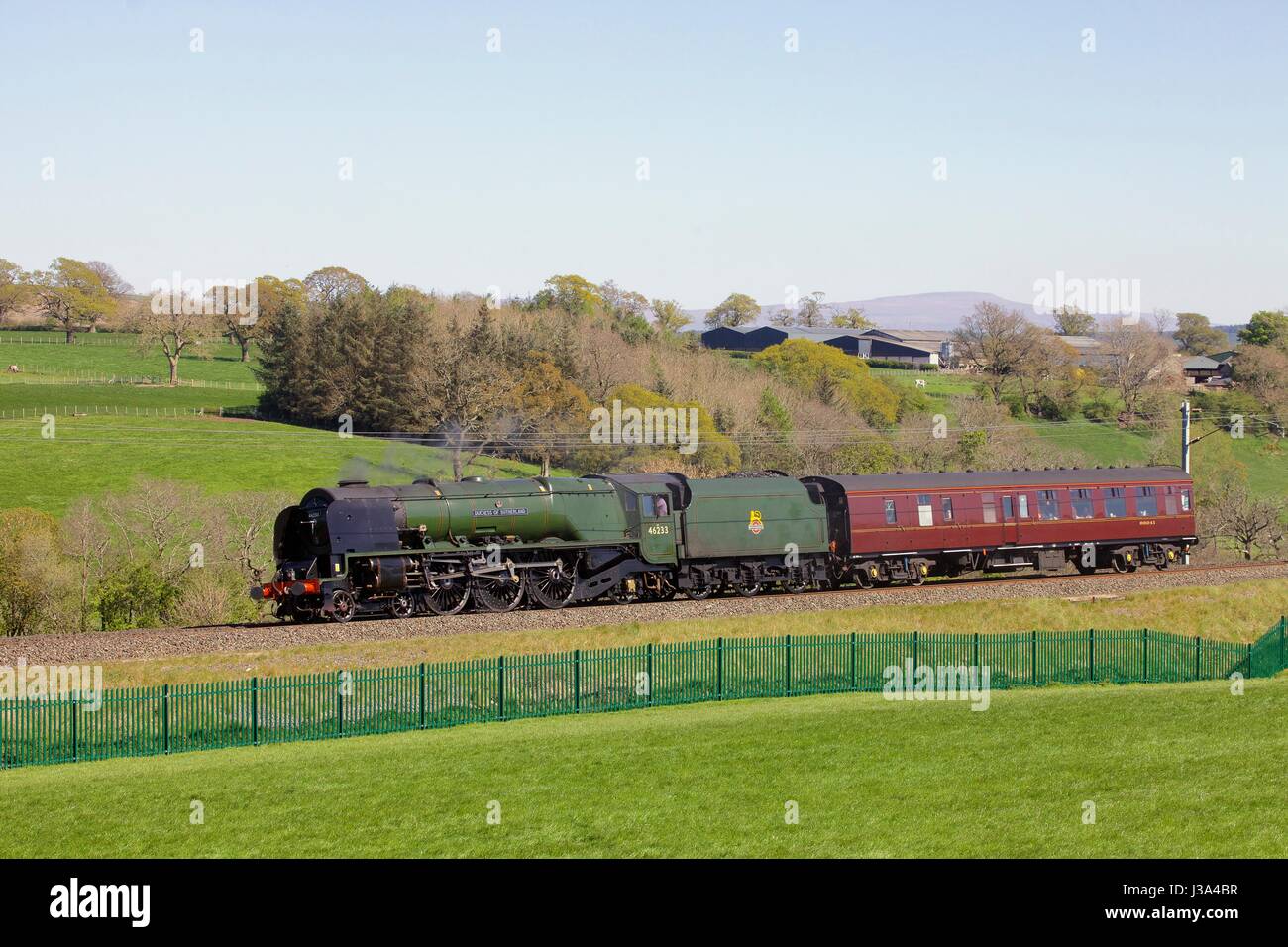 Steam locomotive LMS Princess Coronation Class 46233 Duchess of ...