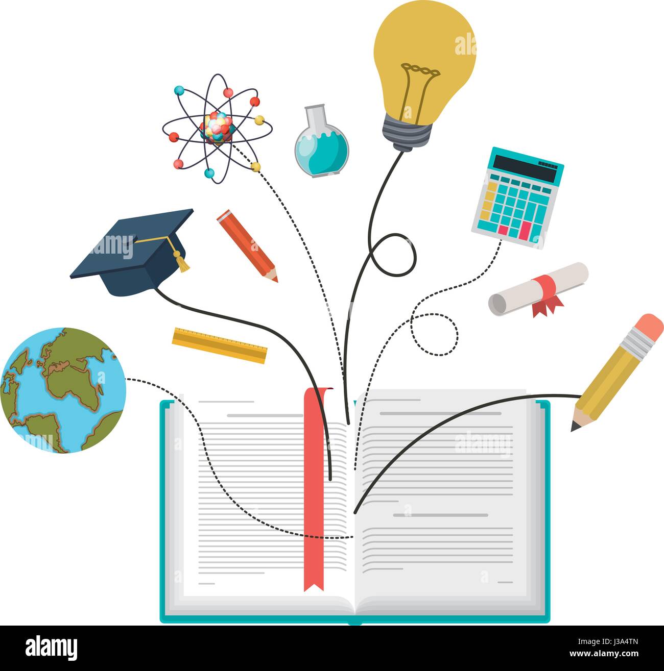 School supply and object design Stock Vector Image & Art - Alamy