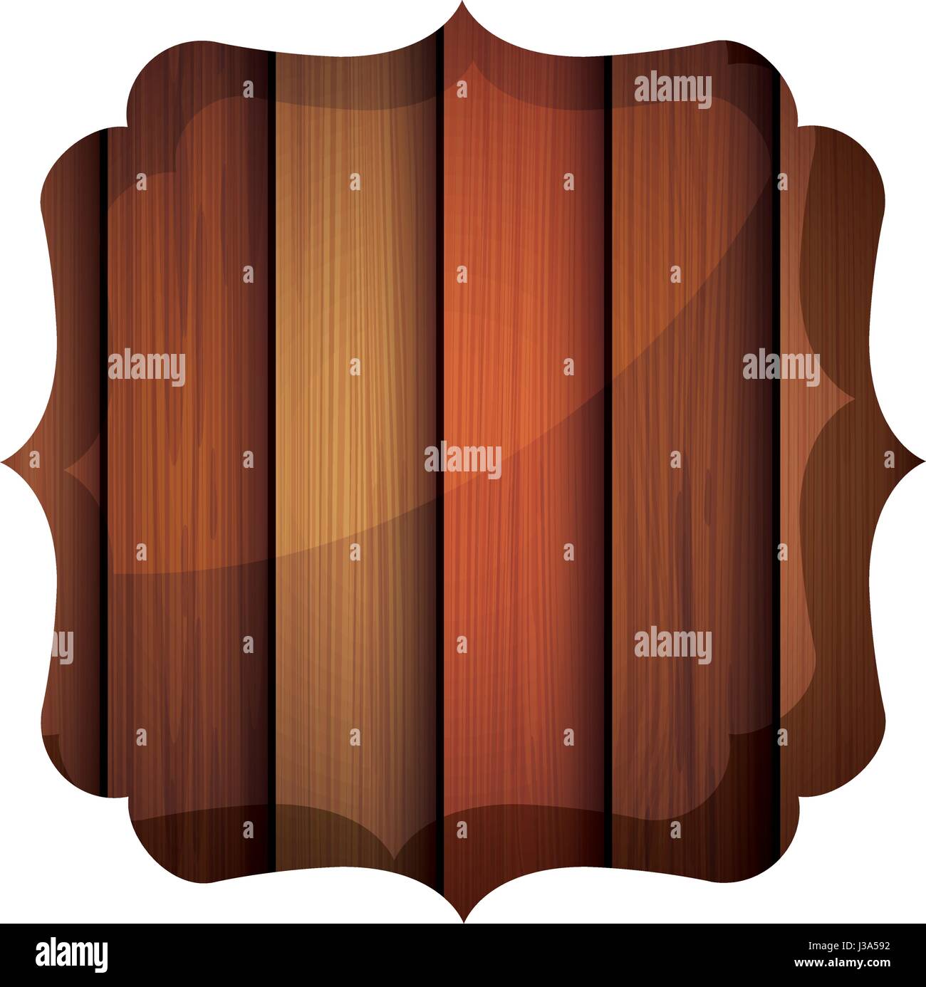 Isolated wood frame design Stock Vector Image & Art - Alamy