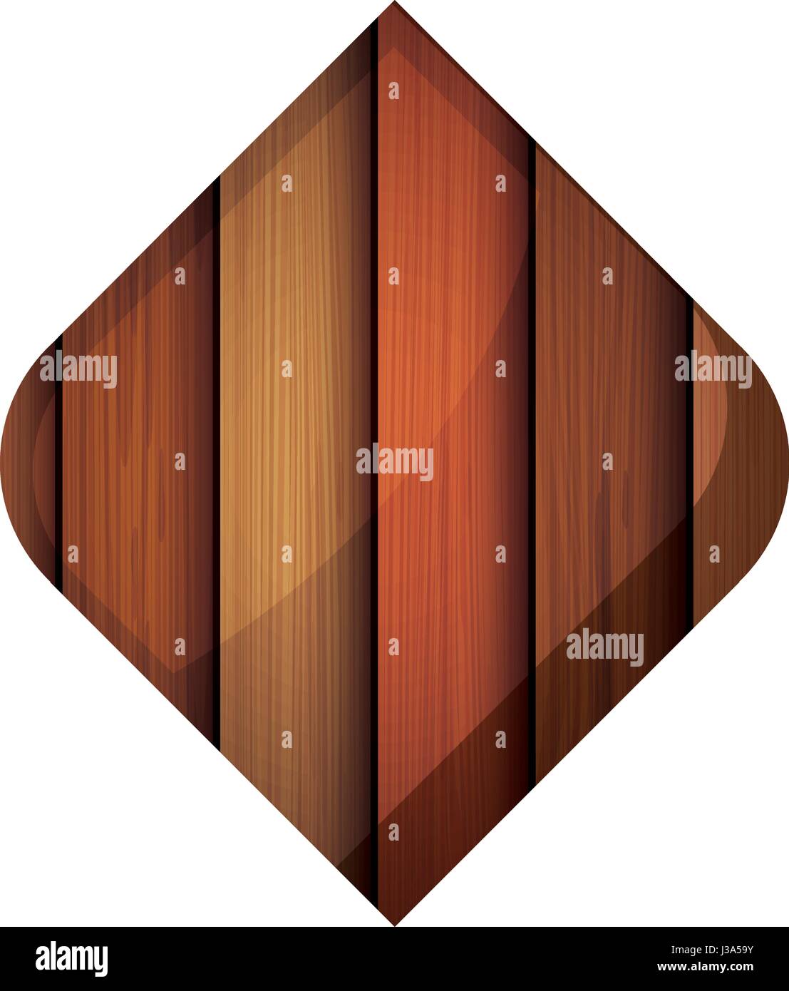 Isolated wood frame design Stock Vector Image & Art - Alamy