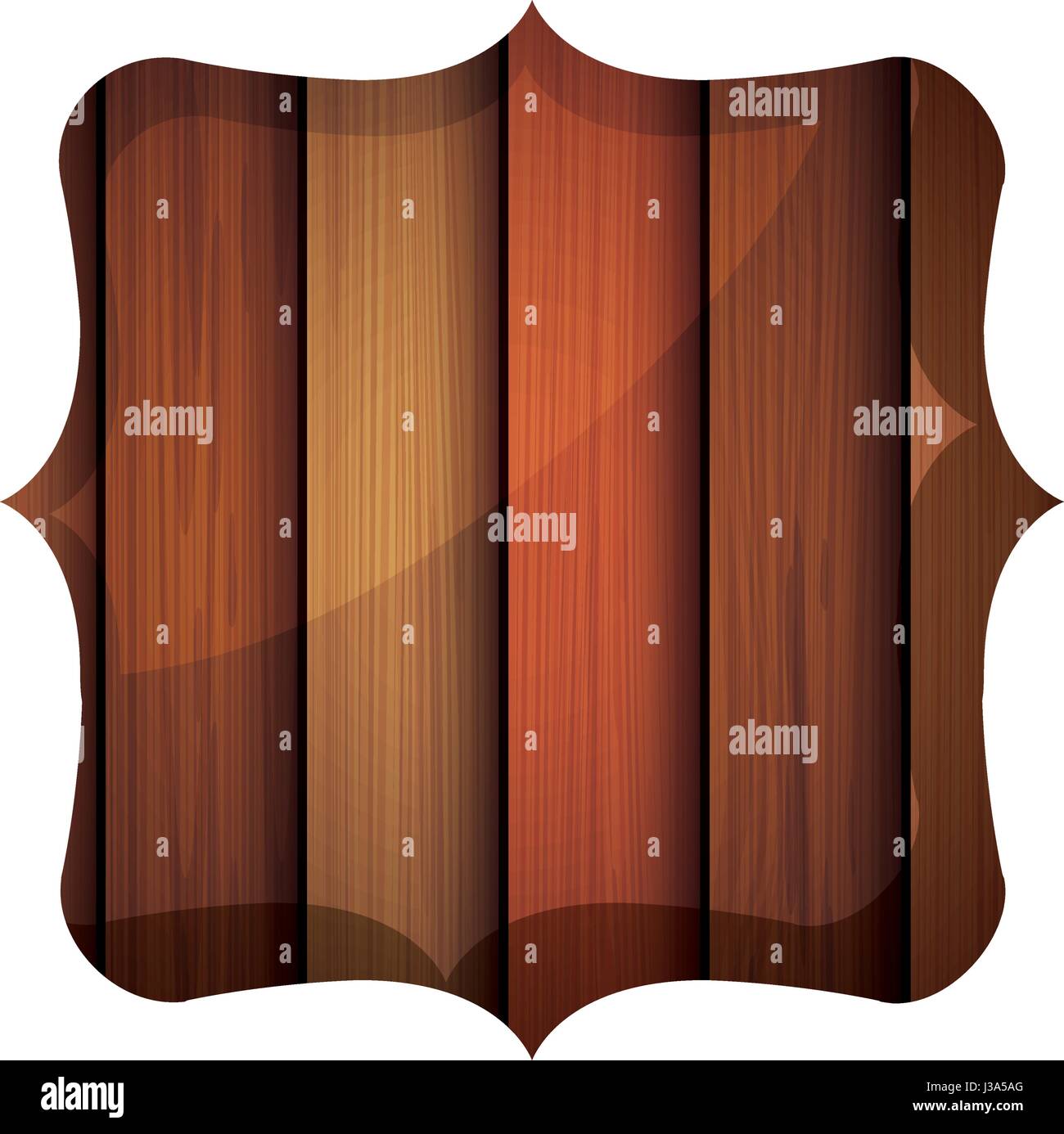 Isolated wood frame design Stock Vector Image & Art - Alamy