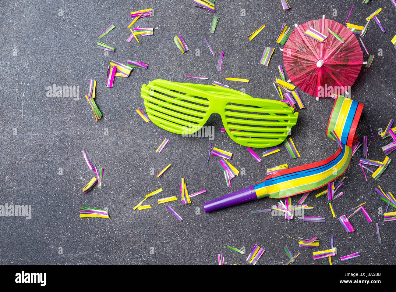 Colorful birthday or party background Stock Photo - Alamy