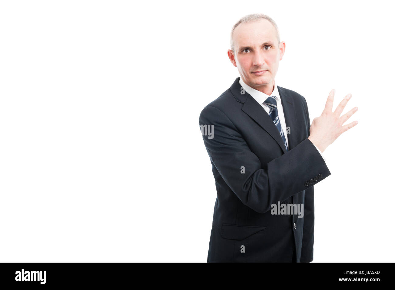 Smart middle aged man suit tie hi-res stock photography and images - Alamy