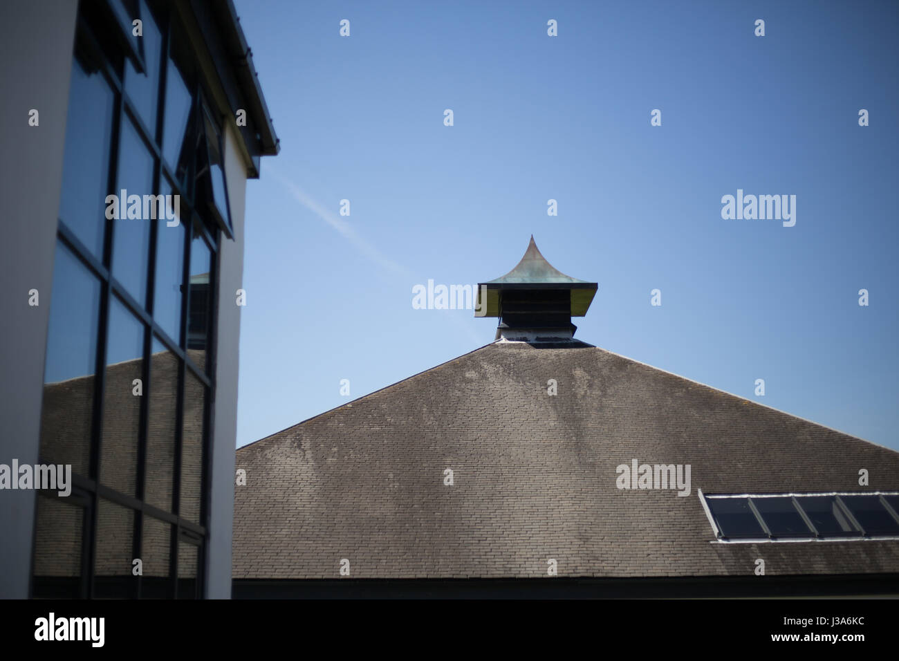 The Isle of Arran whisky distillery, in Lochranza, on Isle of Arran ...