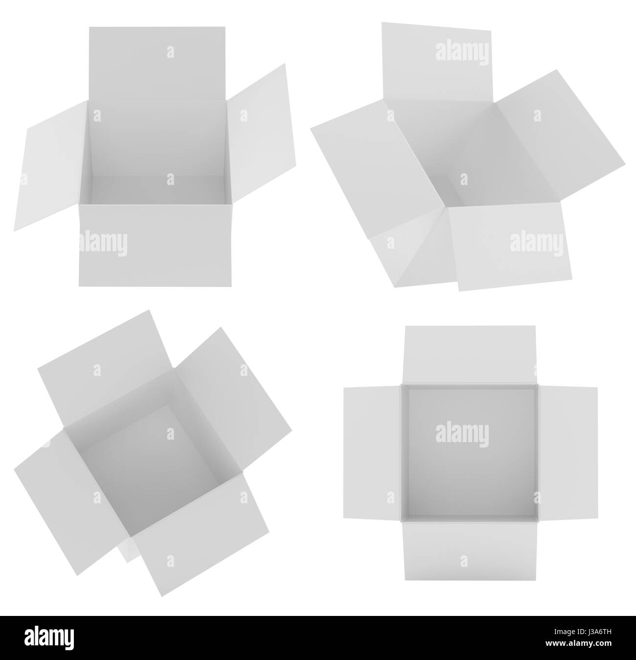White Square Box Templates Set Isolated On White Background Paper white-square-box-templates-set-isolated-on-white-background-paper
