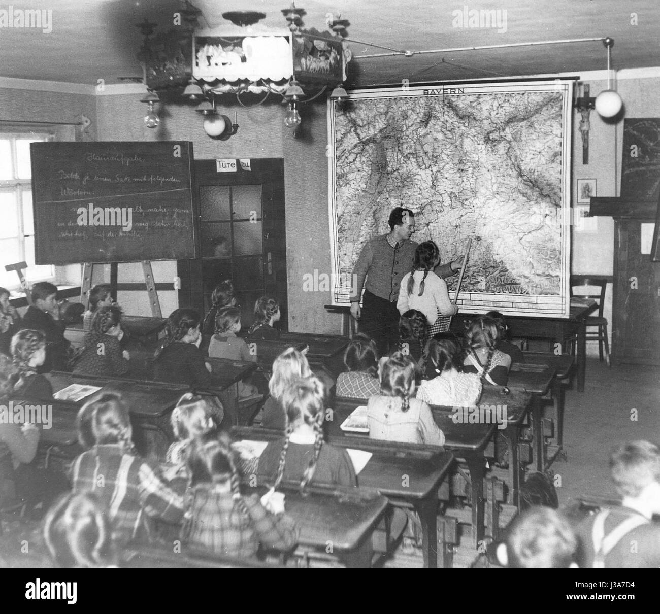 School class in a primary school Stock Photo - Alamy