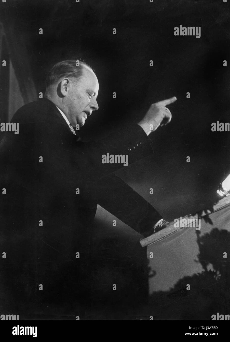 Theodor Blank, 1956 Stock Photo - Alamy