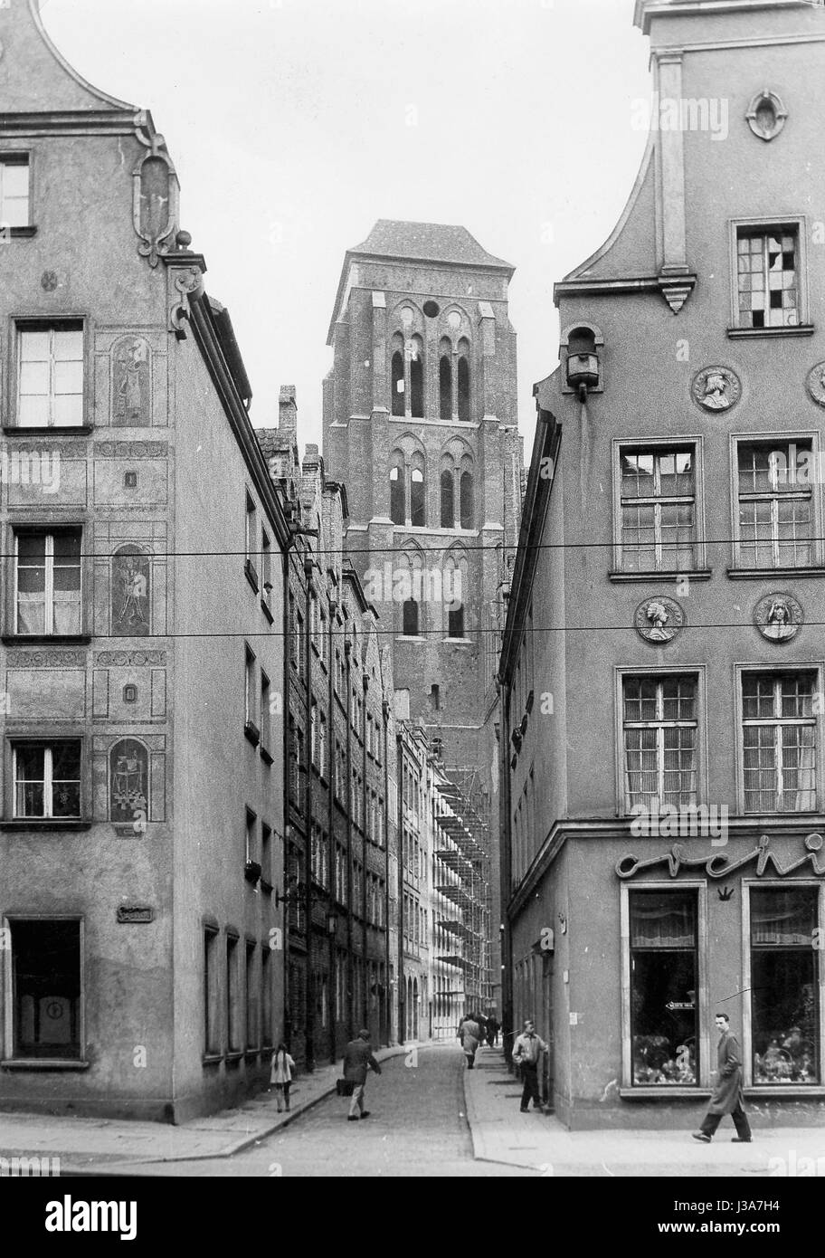 Reconstruction old building Black and White Stock Photos & Images - Alamy