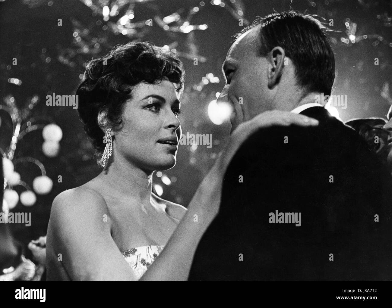 Barbara Ruetting on the Bal Pare of the Muenchner Illustrierte, 1958 ...