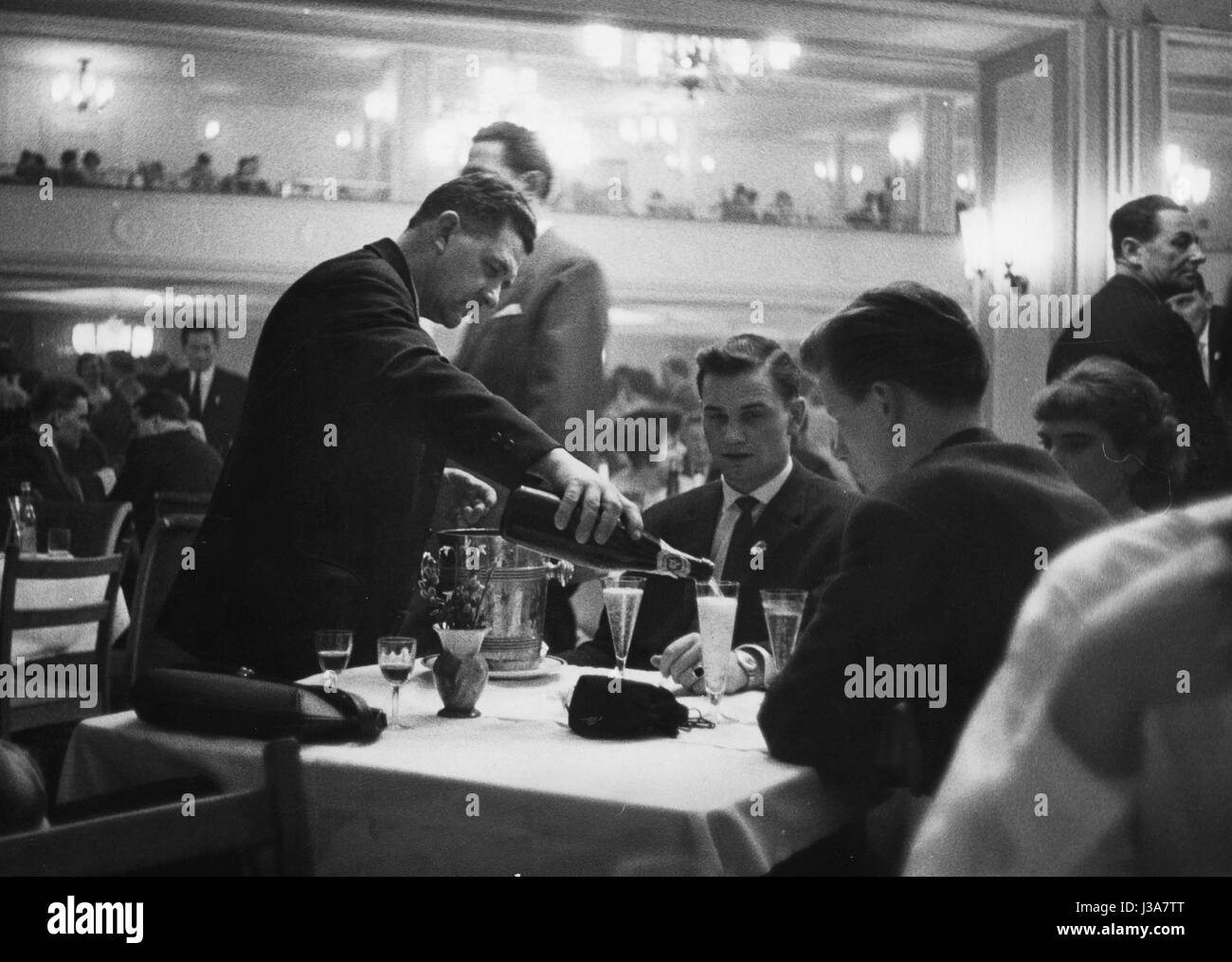 Dance event in Leipzig, 1959 Stock Photo - Alamy
