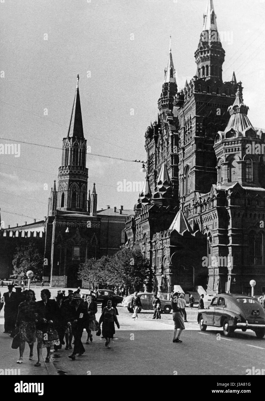 View kremlin moscow russia Black and White Stock Photos & Images - Alamy