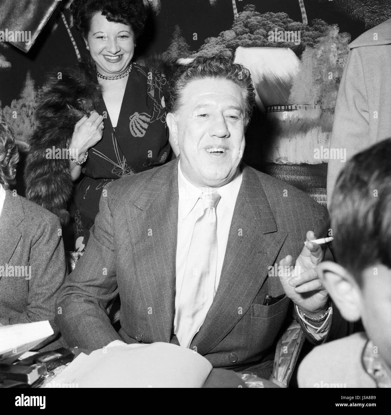 Swiss actor Michel Simon, c.1958 Stock Photo - Alamy
