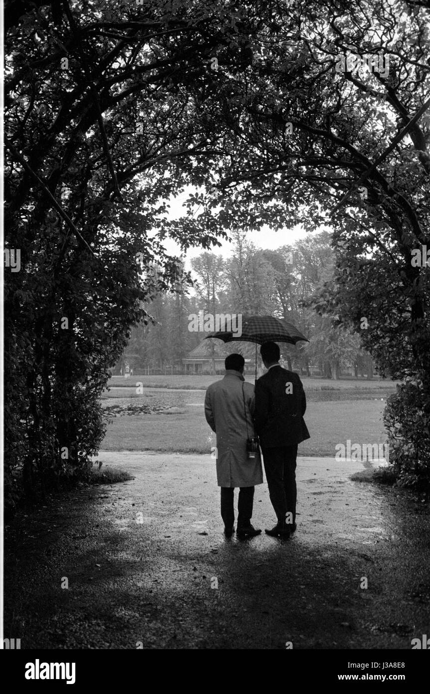 Umbrella palace Black and White Stock Photos & Images - Alamy