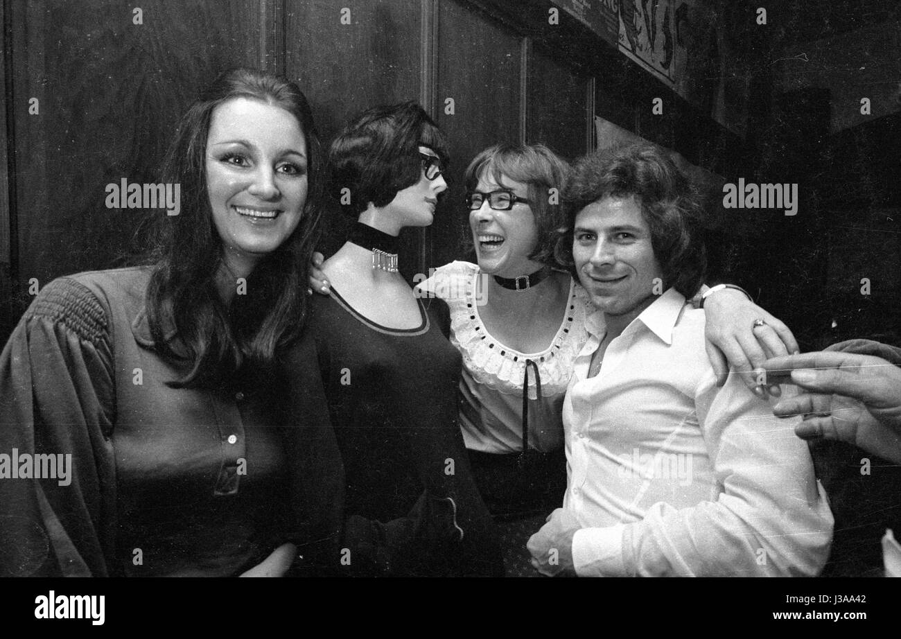 Toni Netzle at the 10th anniversary of the Alter Simpl, Munich 1970 ...