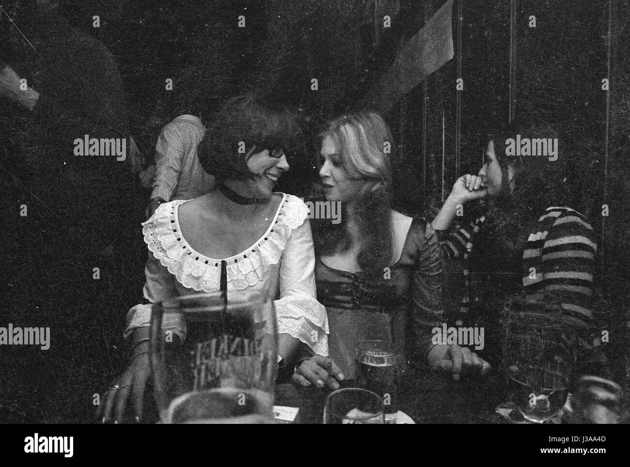 Toni Netzle at the 10th anniversary of the Alter Simpl, Munich 1970 ...
