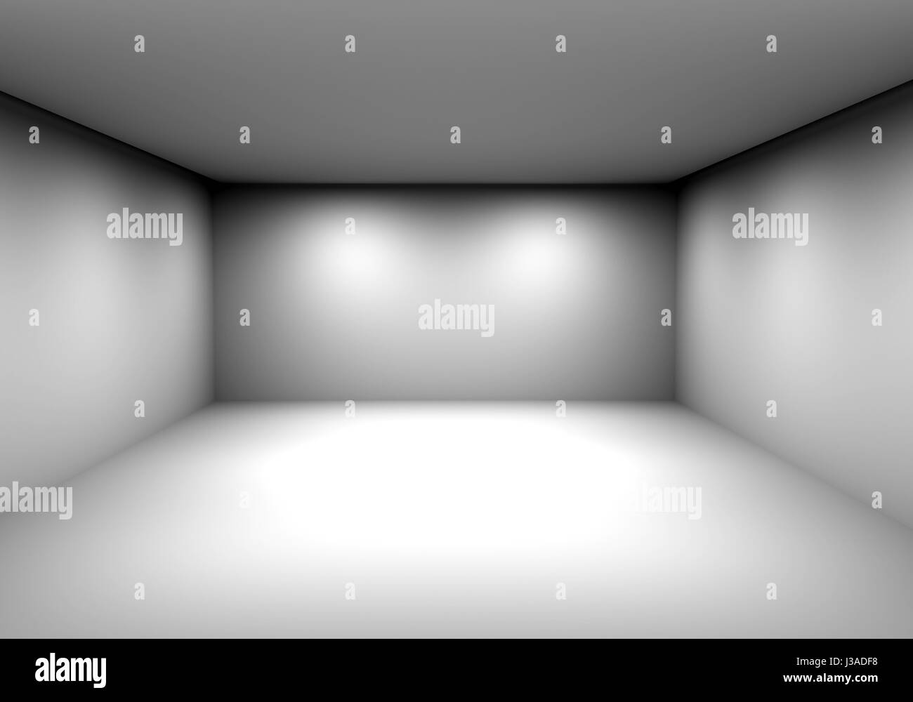 Empty art gallery Black and White Stock Photos & Images - Alamy