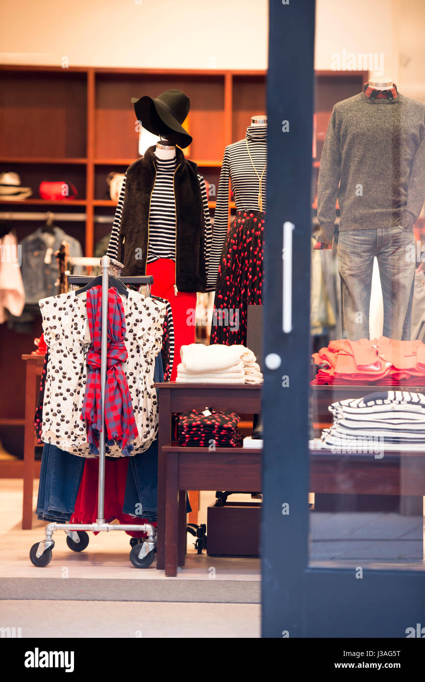 Retail store stores business inside interior High Resolution Stock ...