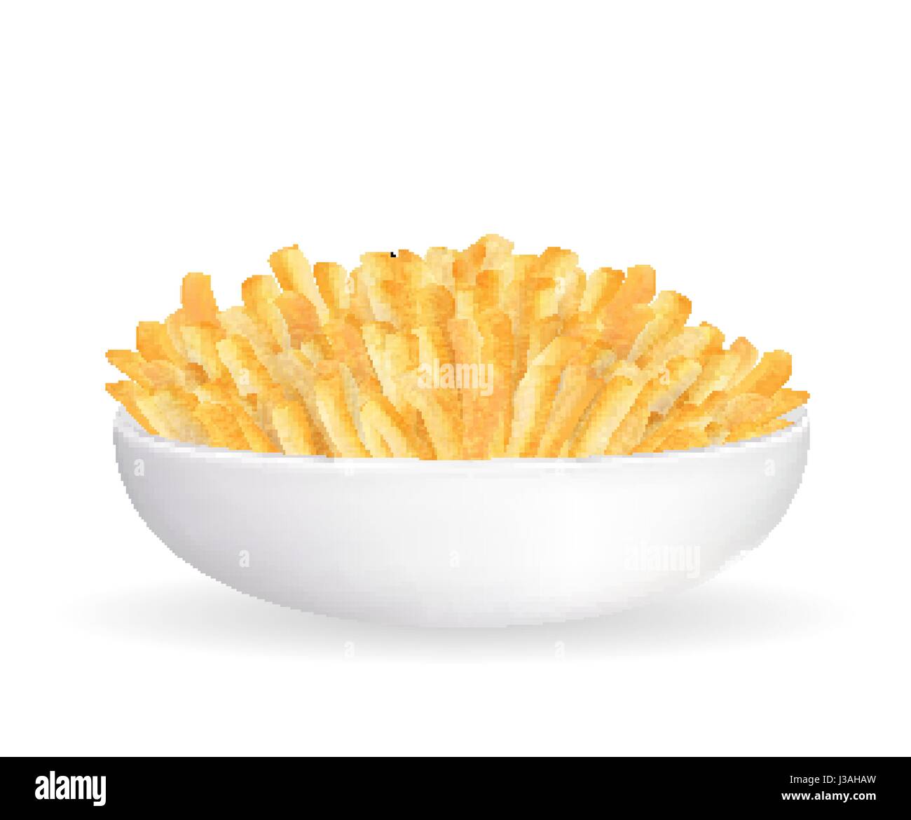 Close up french fries in Cut Out Stock Images & Pictures - Alamy