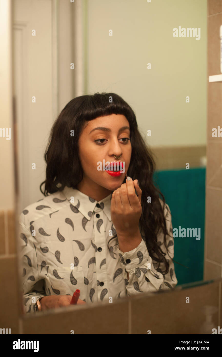 Half lipstick hi-res stock photography and images - Alamy