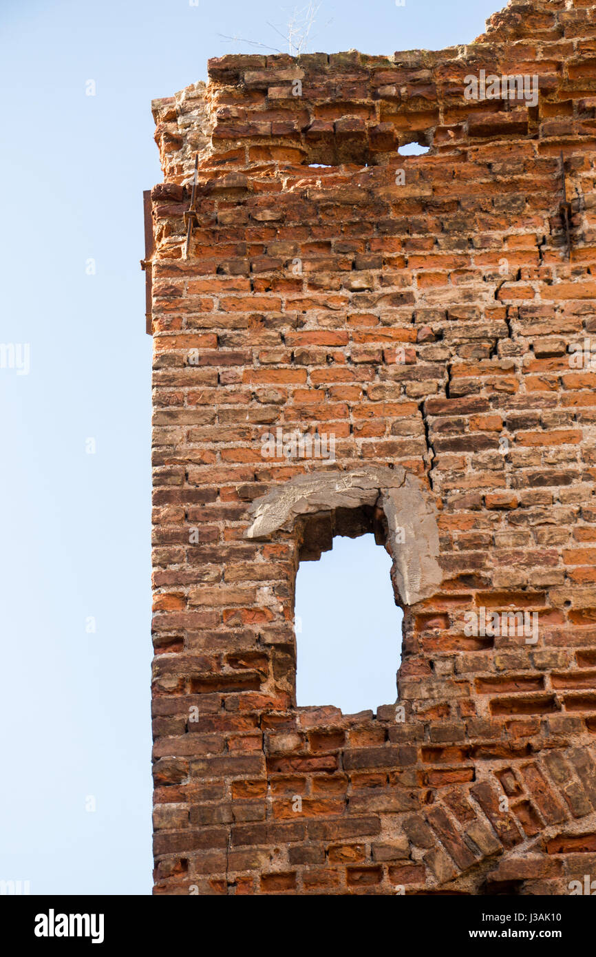 Old window Architecture from ruins in Istanbul Stock Photo - Alamy