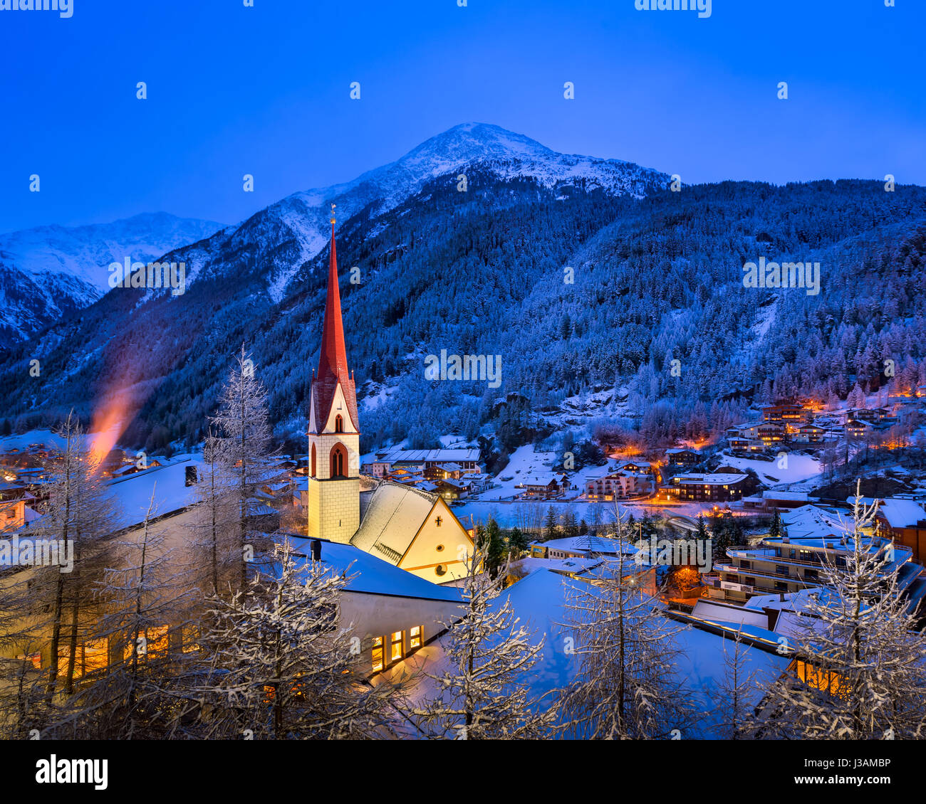 Solden austria ski hi-res stock photography and images - Alamy