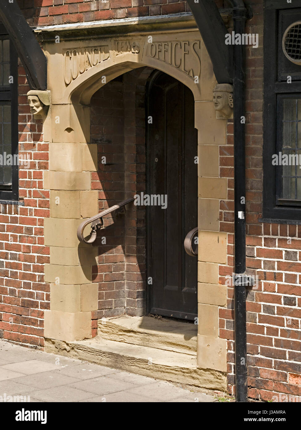 Council offices entrance door hi-res stock photography and images - Alamy