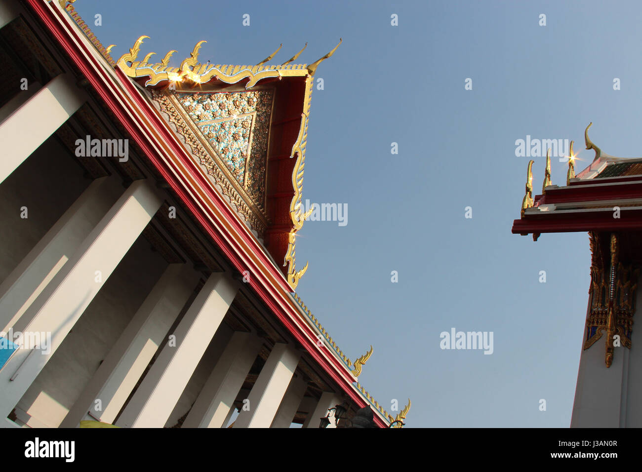 Bot inside the Wat Pho in Bangkok (Thailand Stock Photo - Alamy