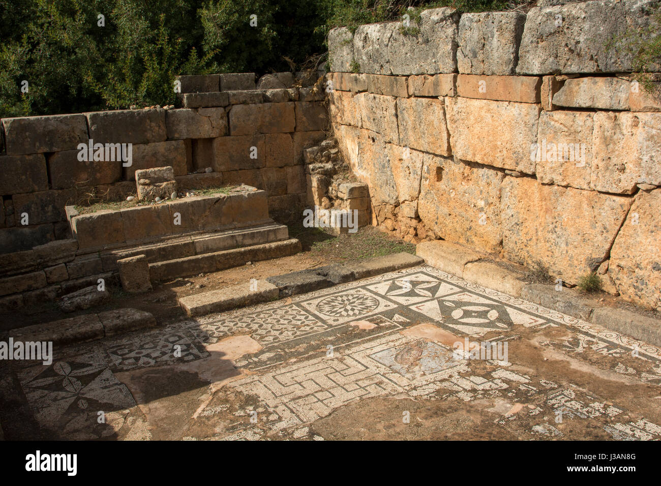 The ruins of the Asclepeion with its mosaics are probgably the most ...