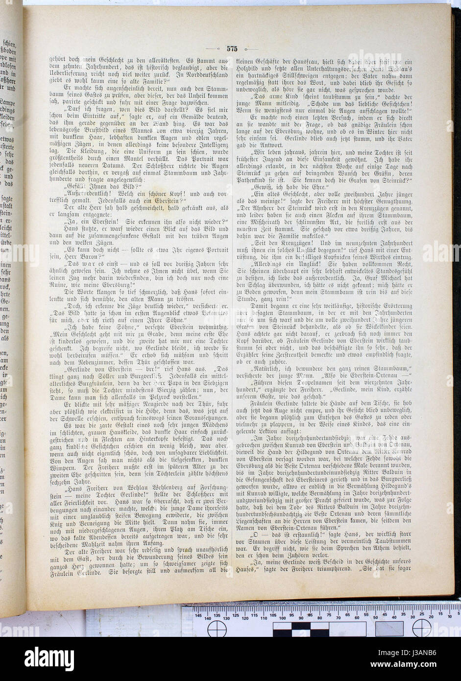 The 1886 edition of 'Die Gartenlaube', a German magazine known for its ...