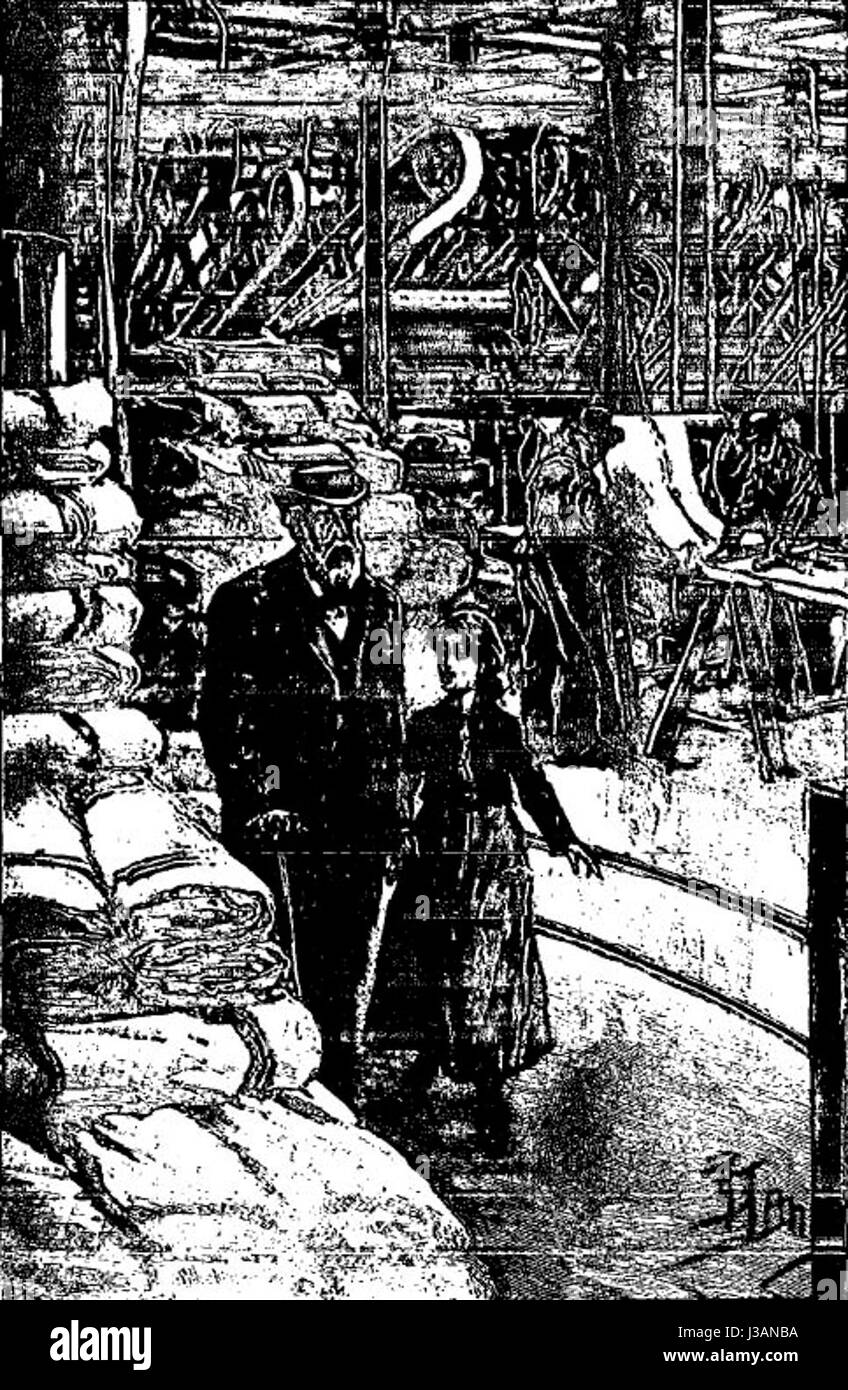 The En famille illustration refers to a visual representation of family ...