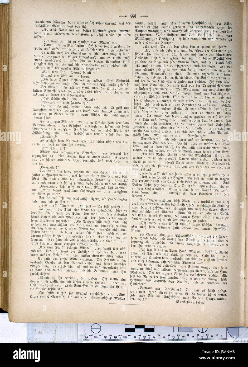 An edition of the German magazine 'Die Gartenlaube' from 1886 ...